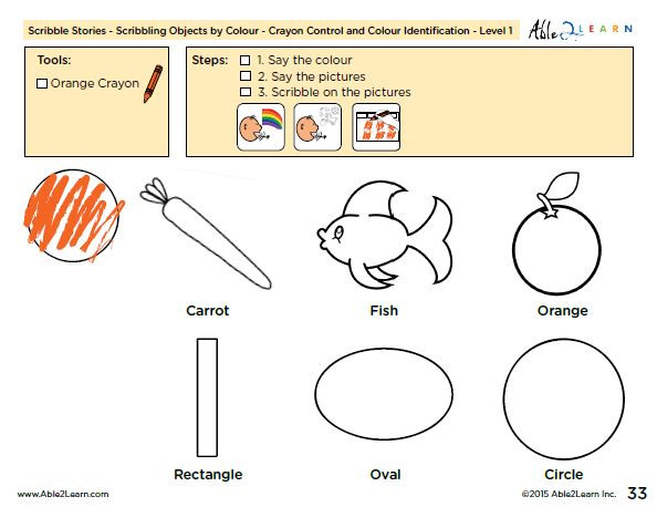 Scribble Book - Pencil Control: 162 Pages - Able2learn Inc.