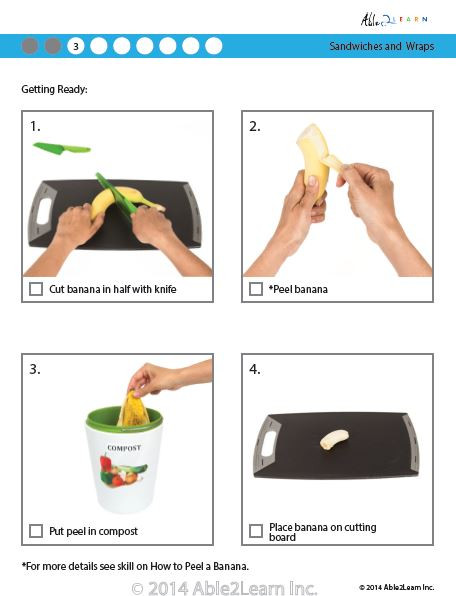 Banana and Strawberry with Chocolate Spread Wrap Visual Recipe ...