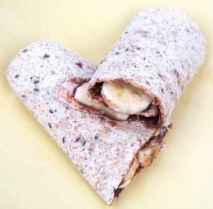 Chocolate Spread and Banana Wrap Visual Recipe & Comprehension Sheets ...