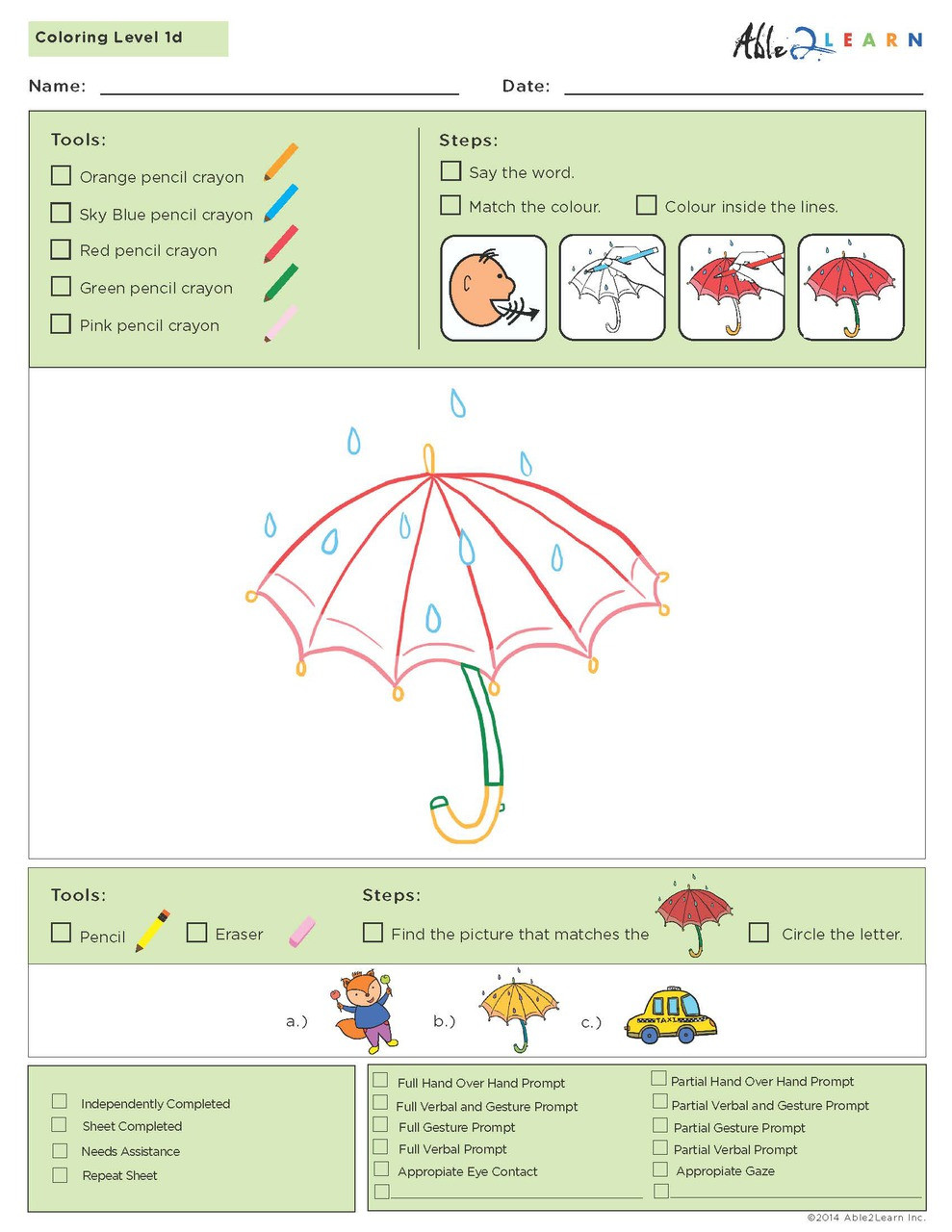 Guided Colouring Program: 8 Pages: Free Teaching Resources