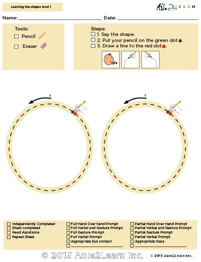 Learning To Draw and Identify Shapes: Lev 1: Free Teaching Resources