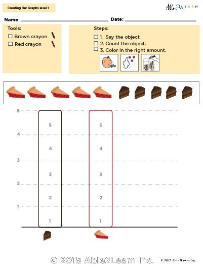 Learning Bar Graphs Level 1 : Free Teaching Resources
