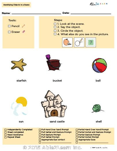 Matching Identical Objects In A Scene: Free Teaching Resources