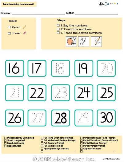 Counting Numbers 1-100 Level 2: Free Teaching Resources