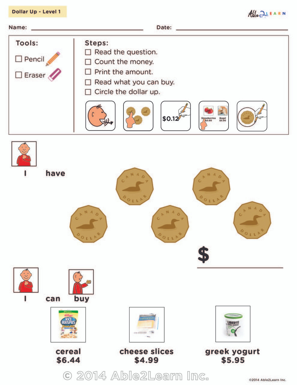 Lunch Meat & Cheese Sandwich Visual Recipe
