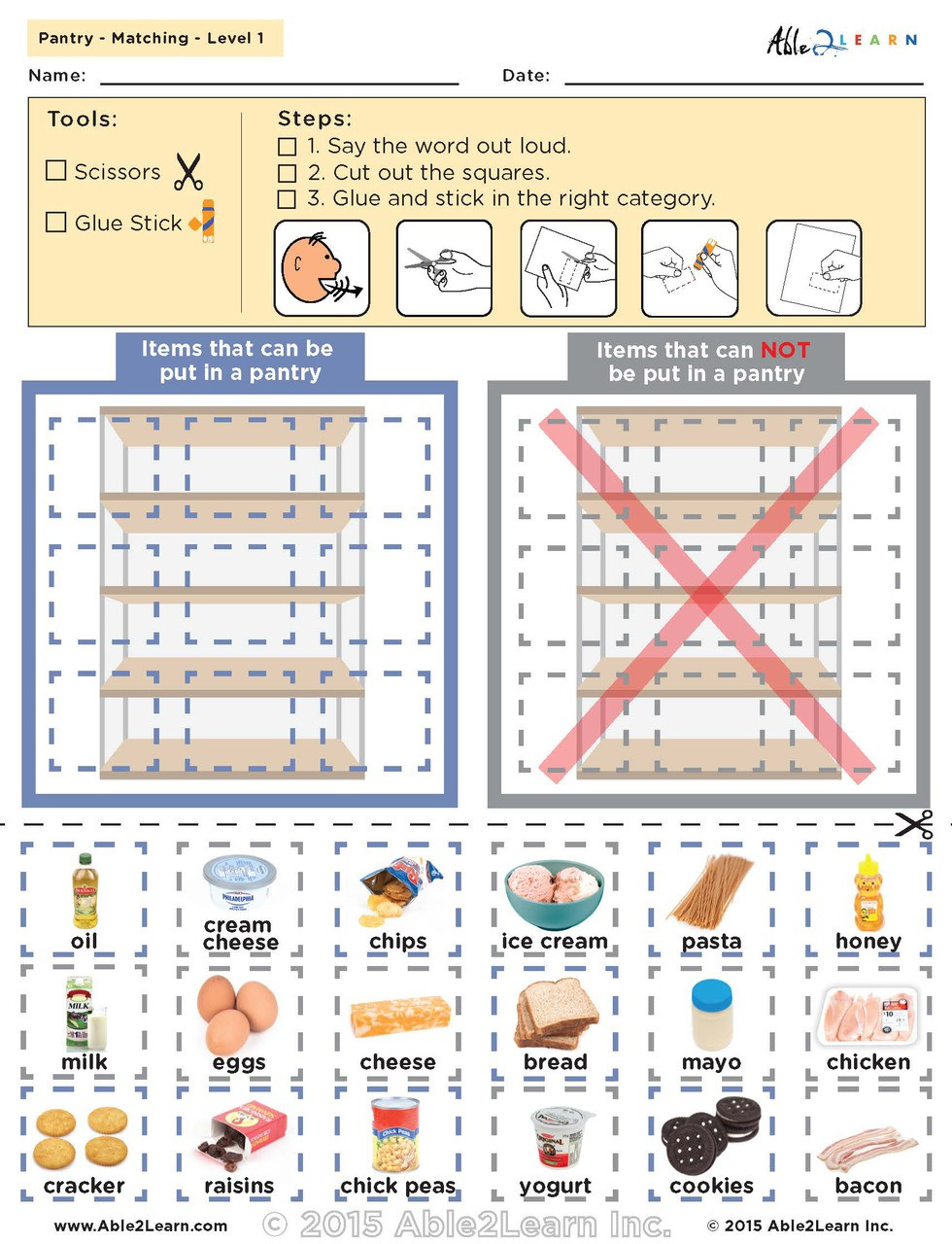What Food Items Goes In A Pantry What Does Not