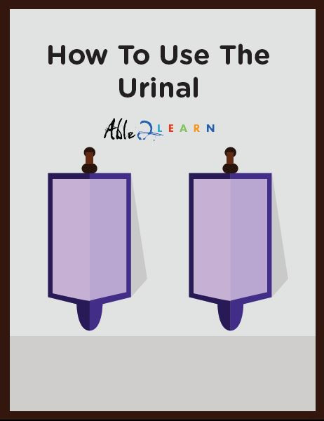 Learning How To Use The Urinal Poster Rules and Charts: Free Teaching ...