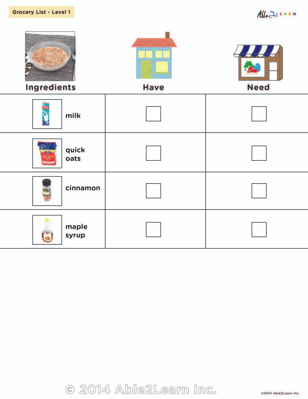 Free Maple Syrup Cinnamon Oatmeal - Stove Top Visual Recipe