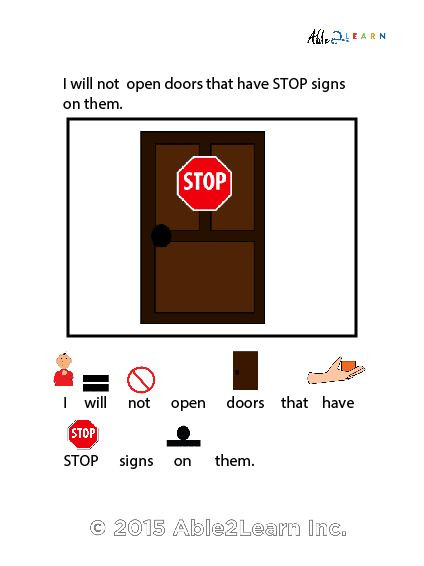 I Will Stop When I See A Stop Sign: SOCIAL STORY : SOCIAL STORY: