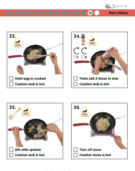Free Egg Fried Rice Visual Recipe