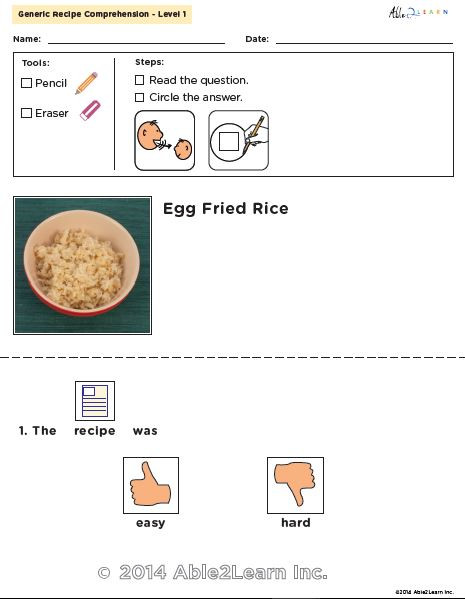 Free Egg Fried Rice Visual Recipe