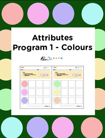 Free Attribution, Seriation, Colour Program