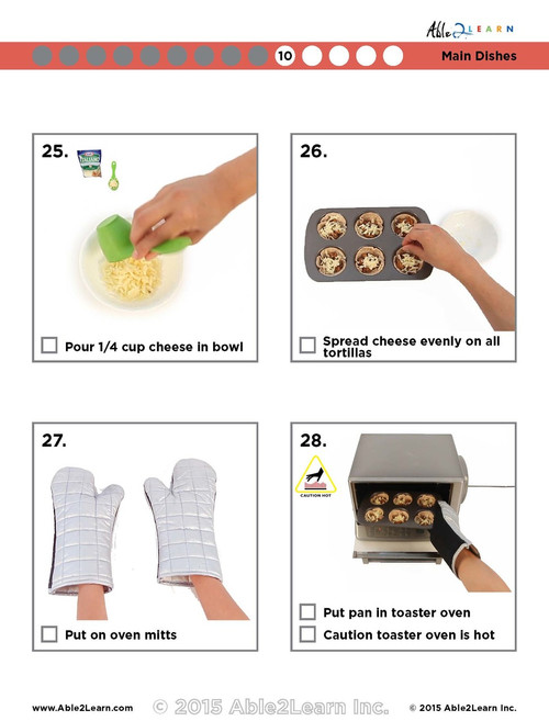 Meat Taco Bites Visual Recipe