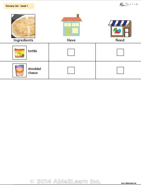Cheese Quesadilla (Microwave) Recipe And Comprehension Sheets: Pages 20 ...