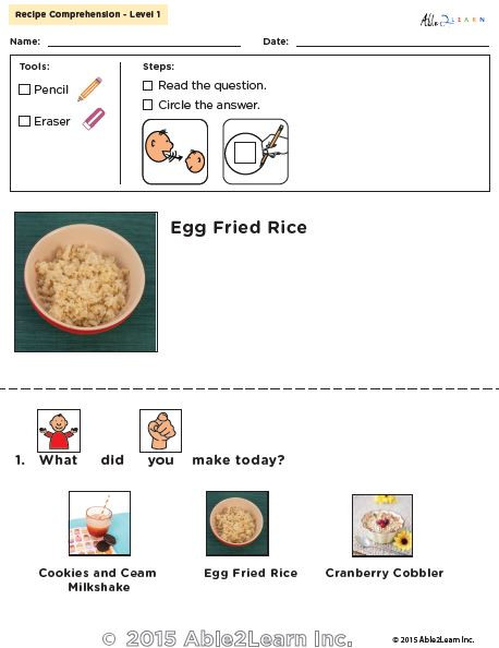 Free Egg Fried Rice Visual Recipe