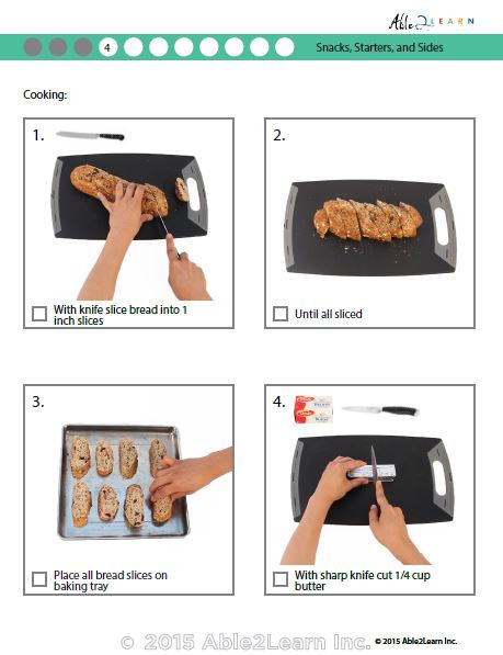 Free Garlic Bread Visual Recipe
