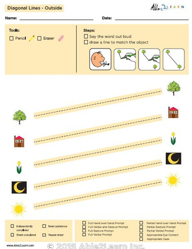 Free How To Draw Diagonal Line Up and Speech Development