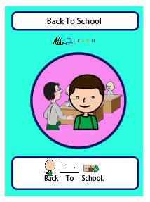 Free I Can Go Back To School Social Story