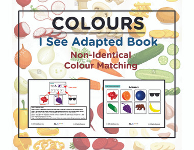 Free I SEE... Non Identify Identical Colours: Adapted Book Level 1 ...