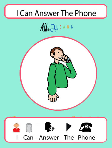 Free I Can Answer The Phone Social Story