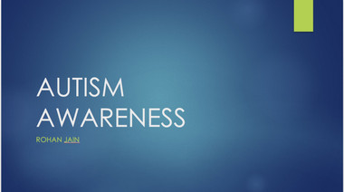 Free Autism Awareness Presentation