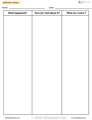 Reflective Journal - Able2learn Inc.