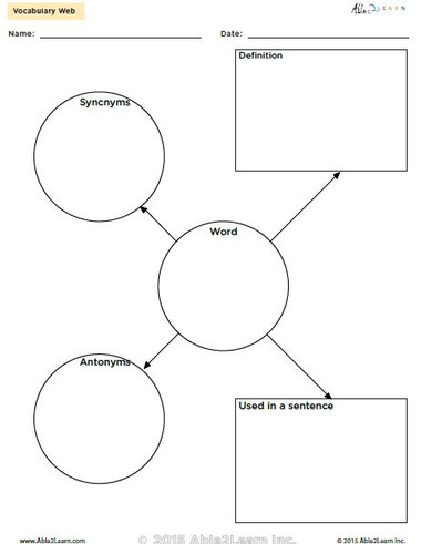 Vocabulary Web - Able2learn Inc.