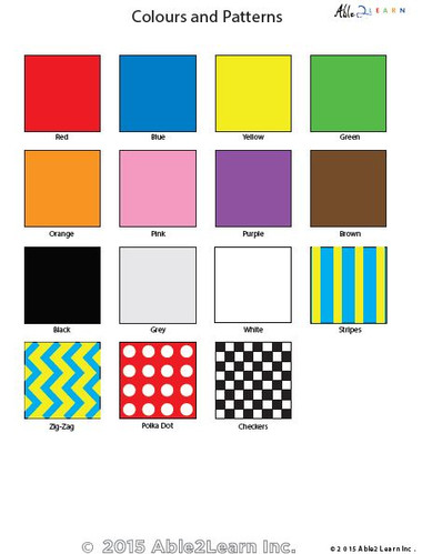 PECS - Colours - Able2learn Inc.