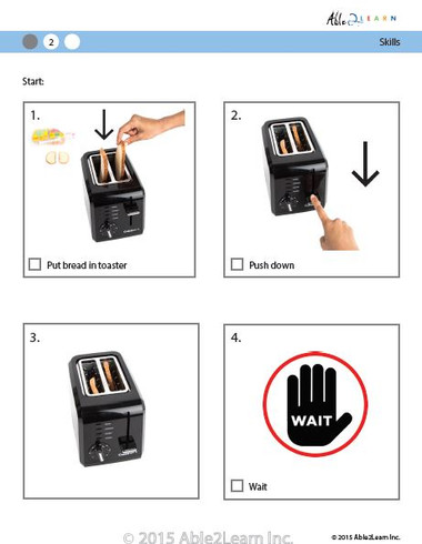Cooking Skills - How to Toast Bread - Able2learn Inc.