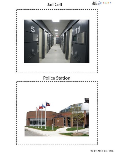Police Flashcards - Community Helpers - Able2learn Inc.