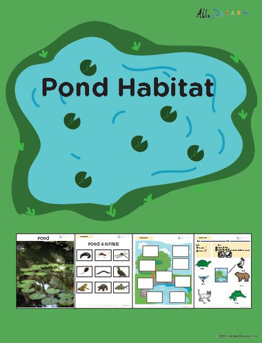 Learn Habitats: All About Ponds: Science