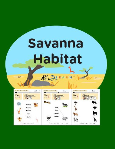 Learn Habitats: All About Savanna: Science