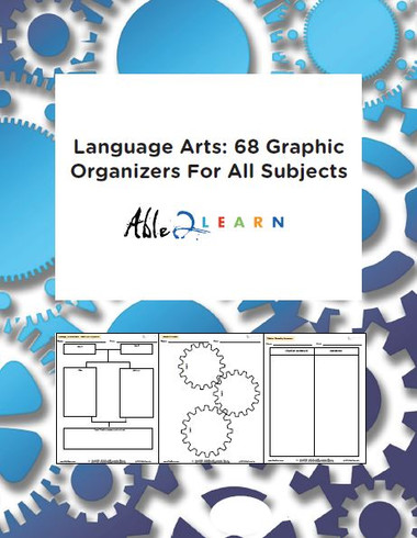 LANGUAGE ARTS- 65 GRAPHIC ORGANIZERS: FREE PRINTABLE WORKSHEETS: