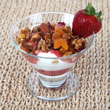 Jam Granola Parfait Recipe Visual Recipe with Comprehension Sheets