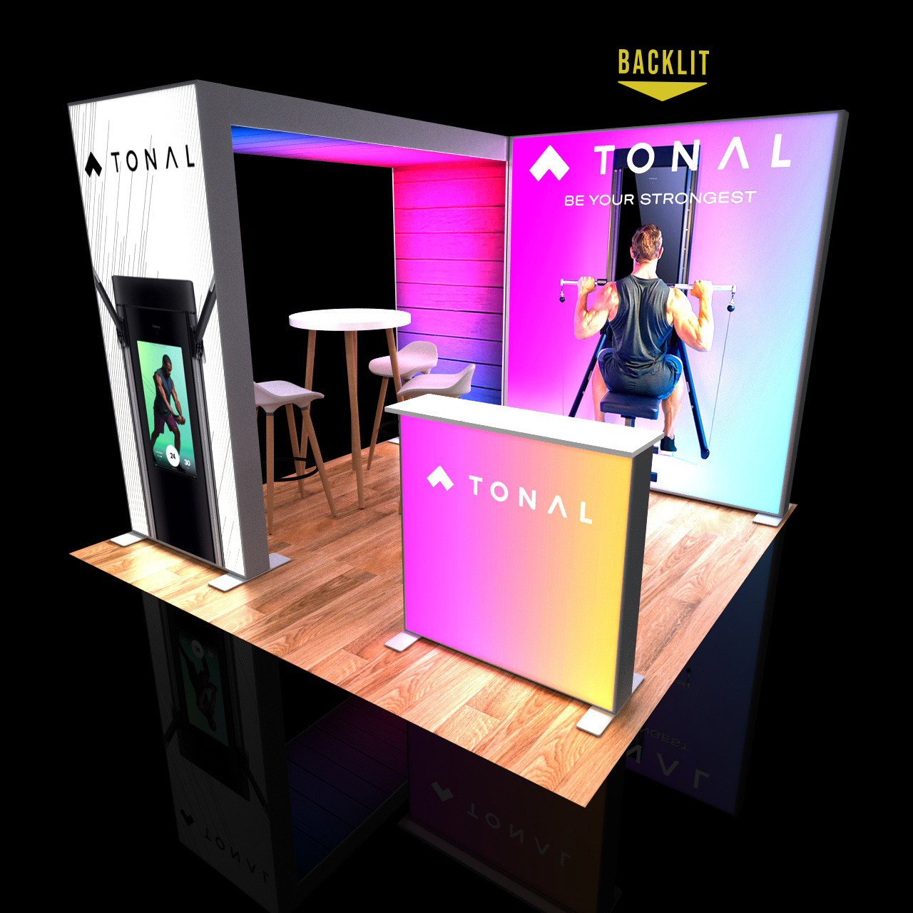 Light Box Trade Show Booths