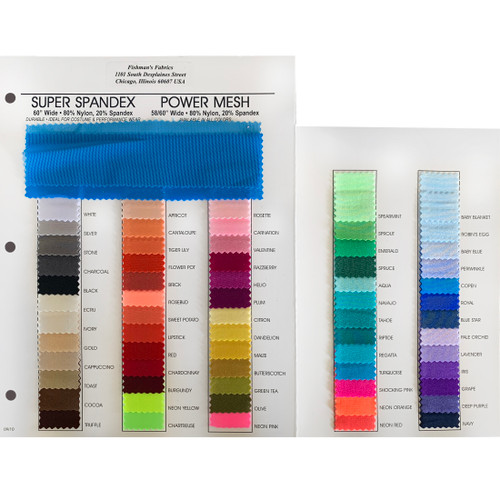 Power Mesh (64 colors) - Fishman's Fabrics