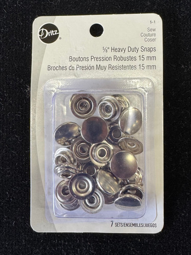 Heavy Duty Snaps – 4 Colors for Durable Fastening Projects