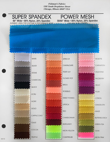 Power Mesh (64 colors) - Fishman's Fabrics