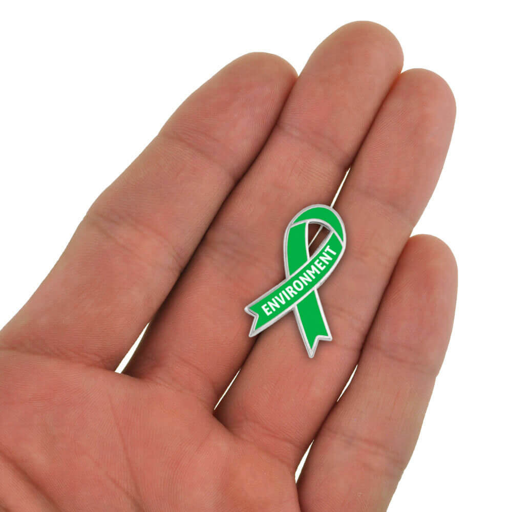 Awareness Ribbon Pin - Environment | PinMart