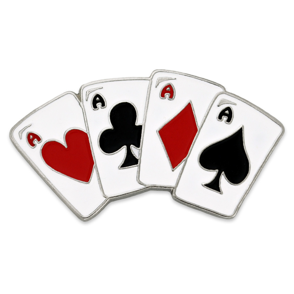 Playing Cards - Aces Pin | PinMart