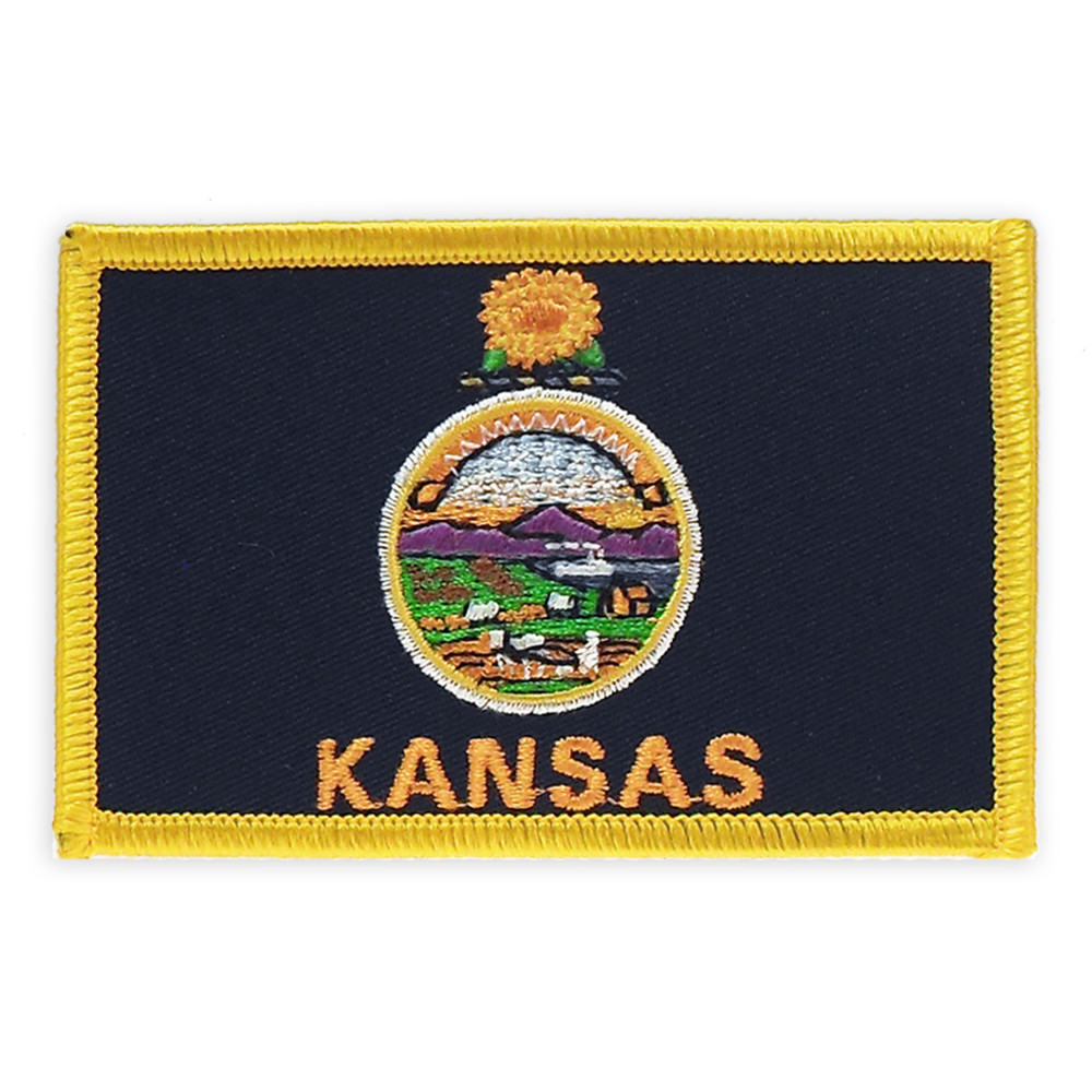 Patch - Kansas State Flag | PinMart