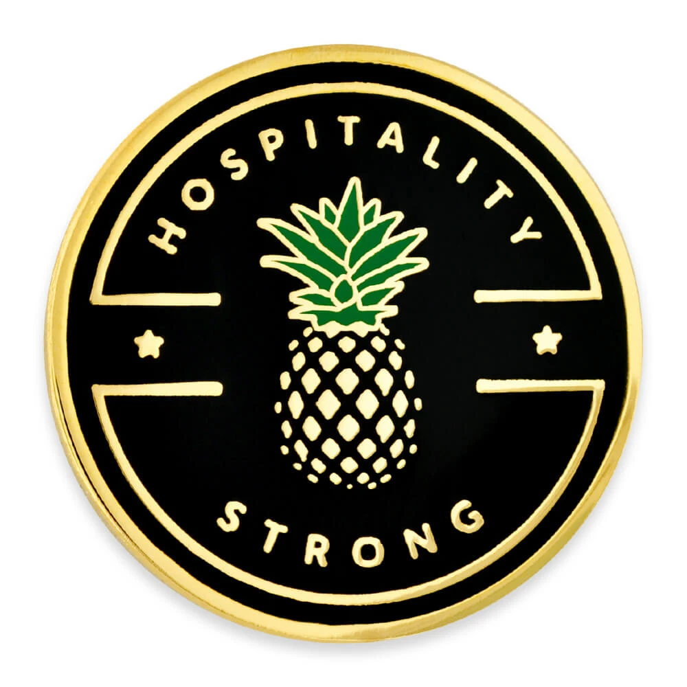 Hospitality Strong Lapel Pin | PinMart