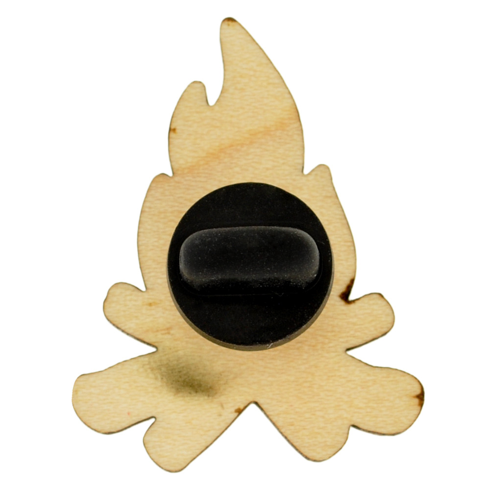 Campfire Wood Pin - PinMart