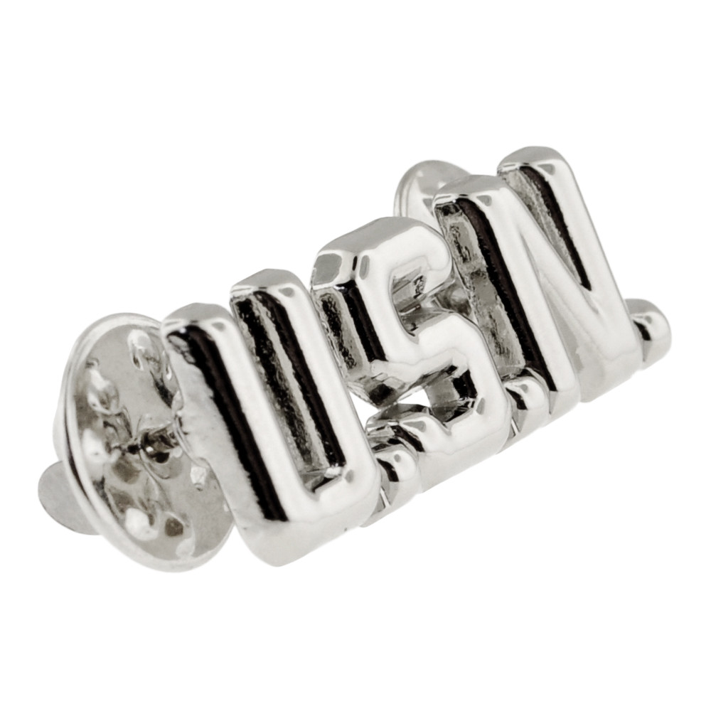Officially Licensed U.S. Navy Letters Pin | PinMart