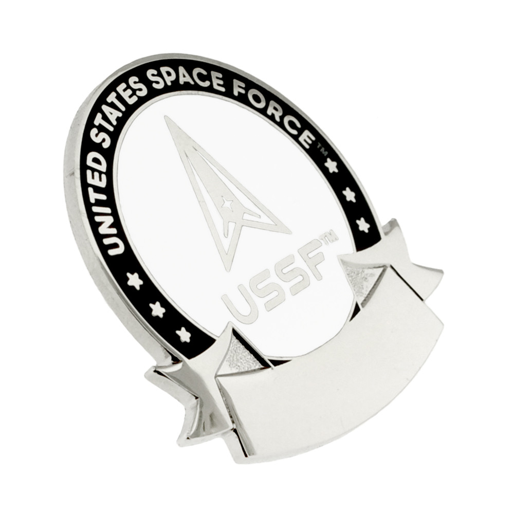 Officially Licensed Engravable Space Force Pin | PinMart