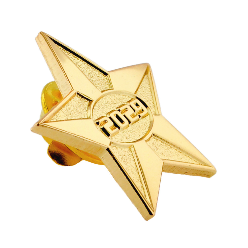 2029 Gold Star Lapel Pin | PinMart
