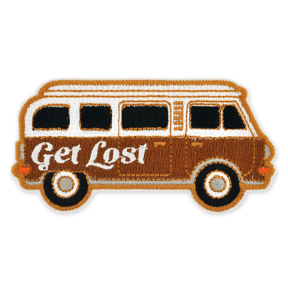 Get Lost Embroidered Patch | PinMart