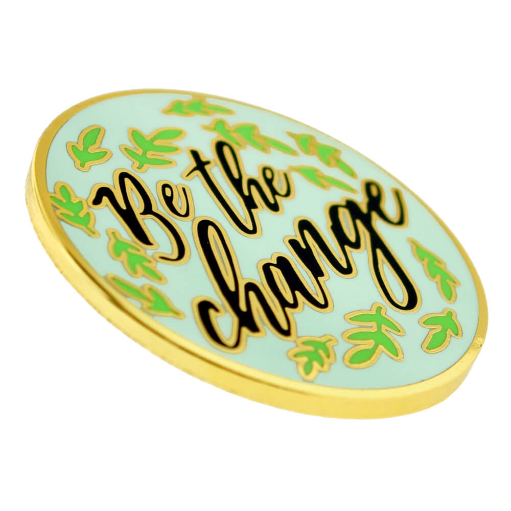 Be The Change Lapel Pin | PinMart