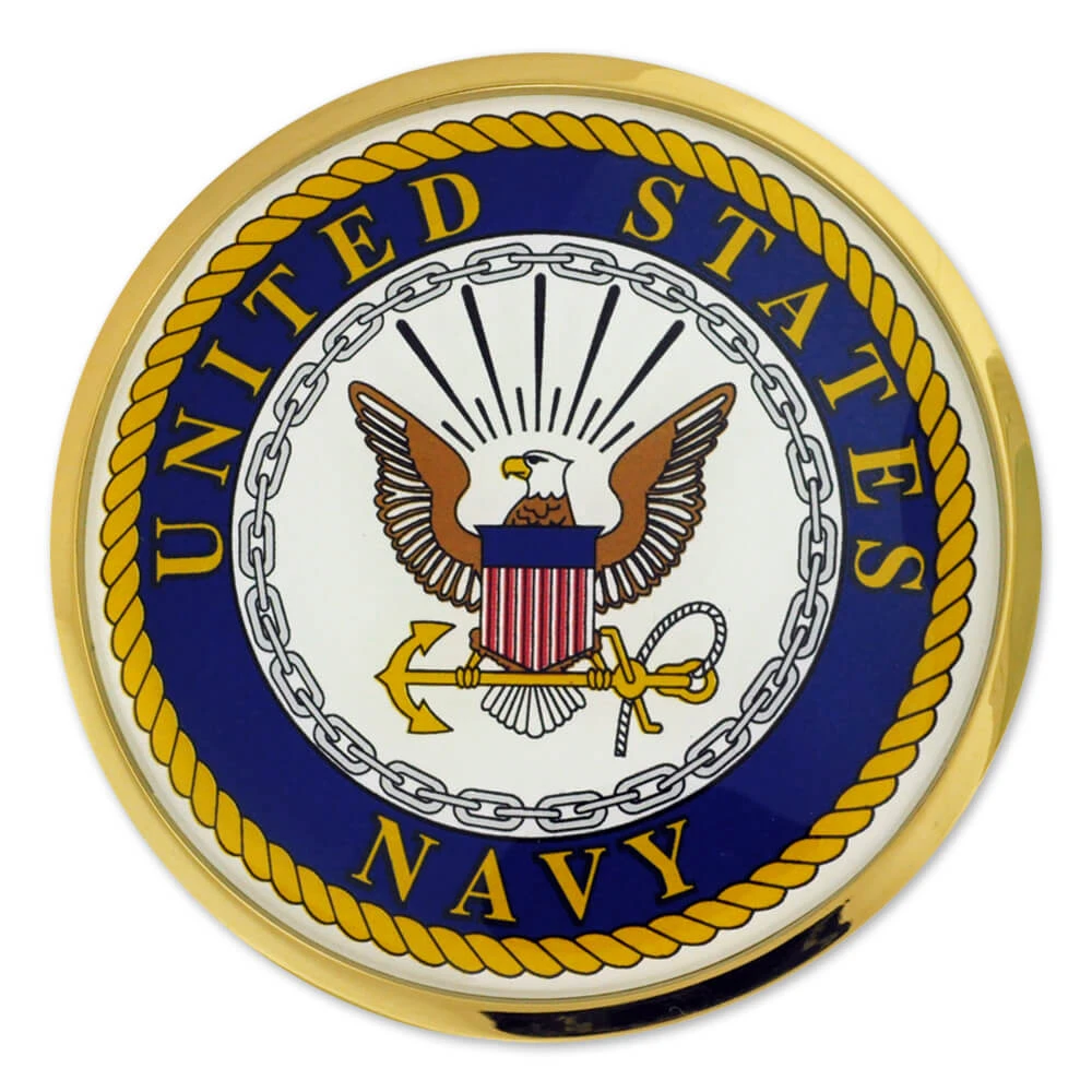 Officially Licensed U.S. Navy Emblem Decal - PinMart