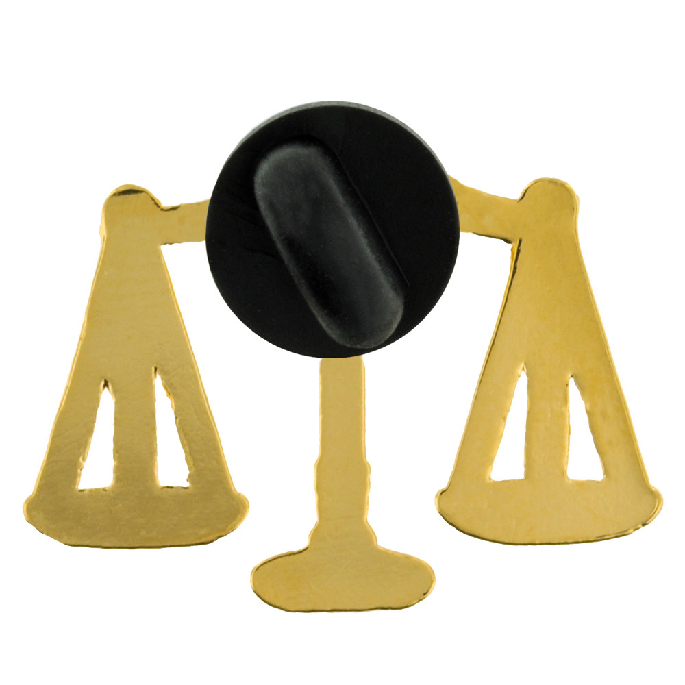 Scales of Justice Pin | Hobbies and Interest Pins | PinMart